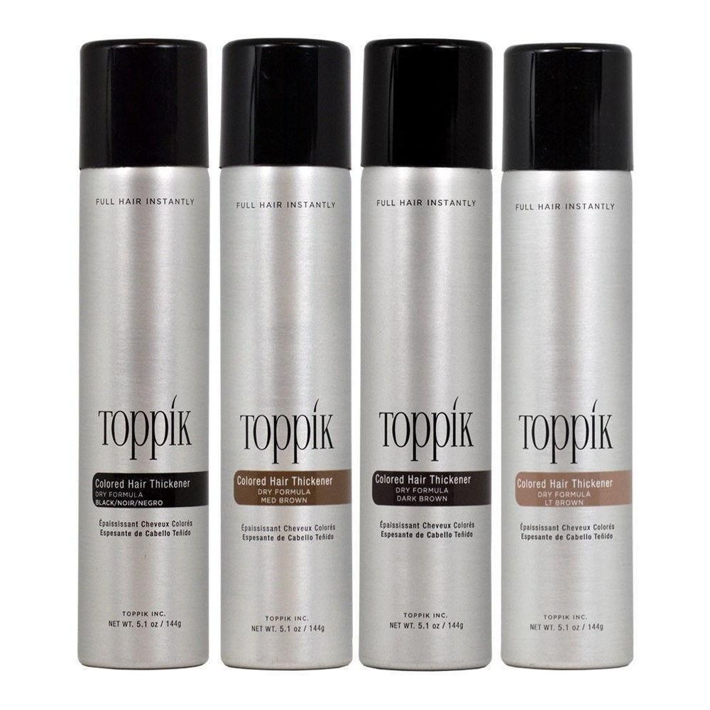 Toppik Colored Hair Thickener Sprays 5.1oz – Empire Beauty Supplies